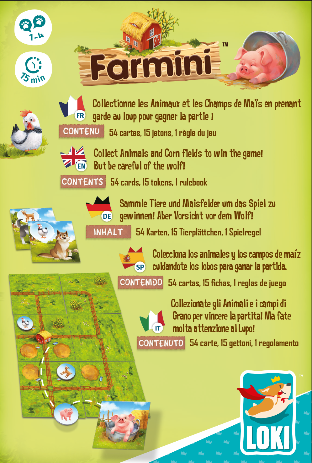 Farmini - LilloJEUX - Boutique de jeux de société québécoise