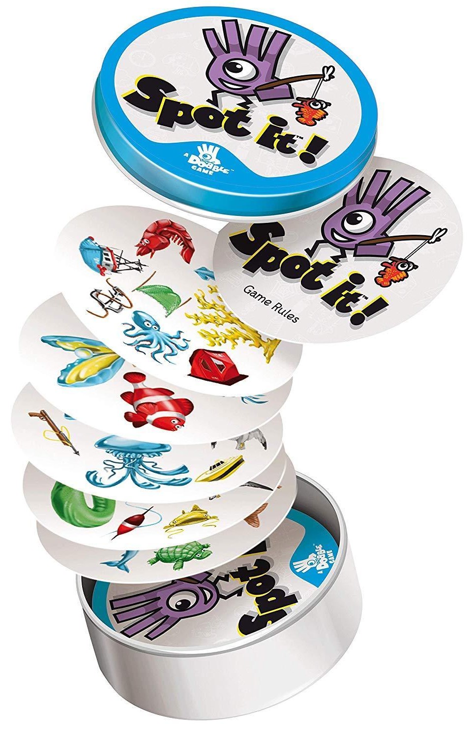 Spot it!/Dobble - Fishing / Pêche - LilloJEUX Boutique de Jeux