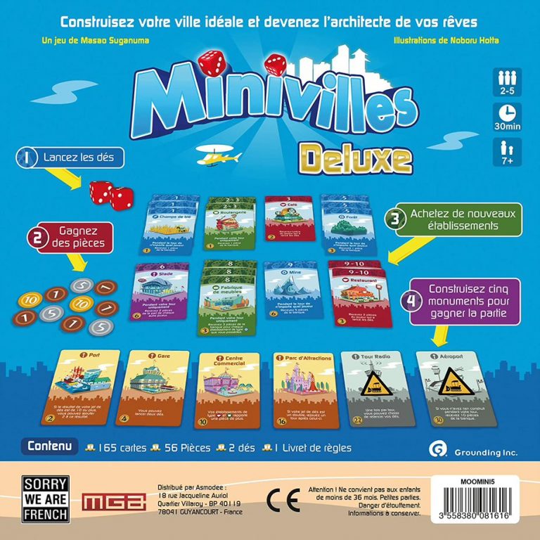 Minivilles Deluxe - LilloJEUX