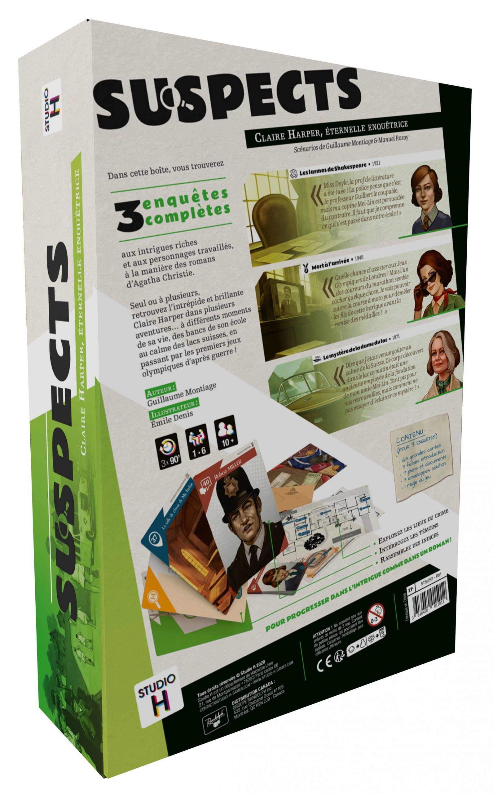 Suspects 2 - LilloJEUX - Boutique québécoise de jeux de société