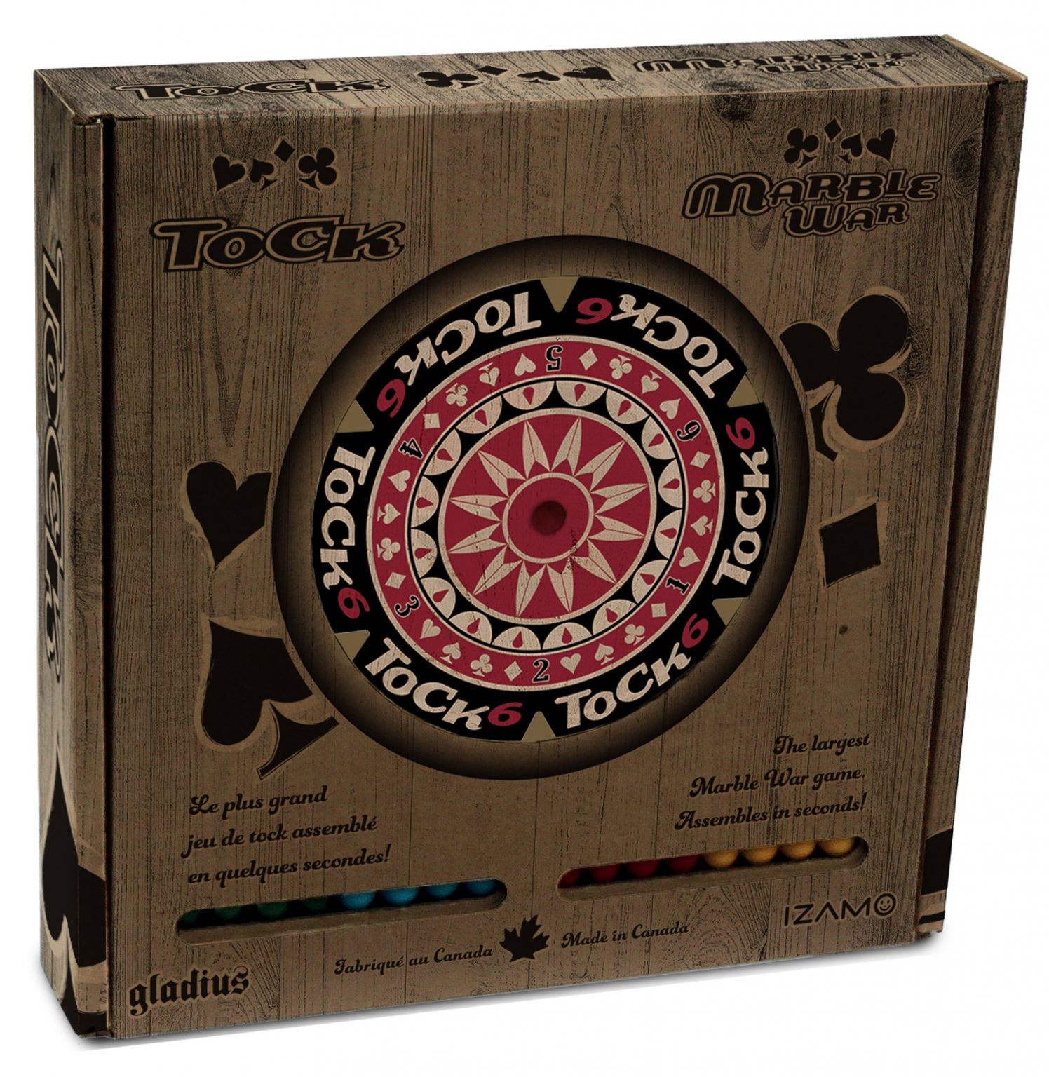 Jeu de Tock Héritage - 6 Joueurs 22 po - LilloJEUX - Boutique québécoise