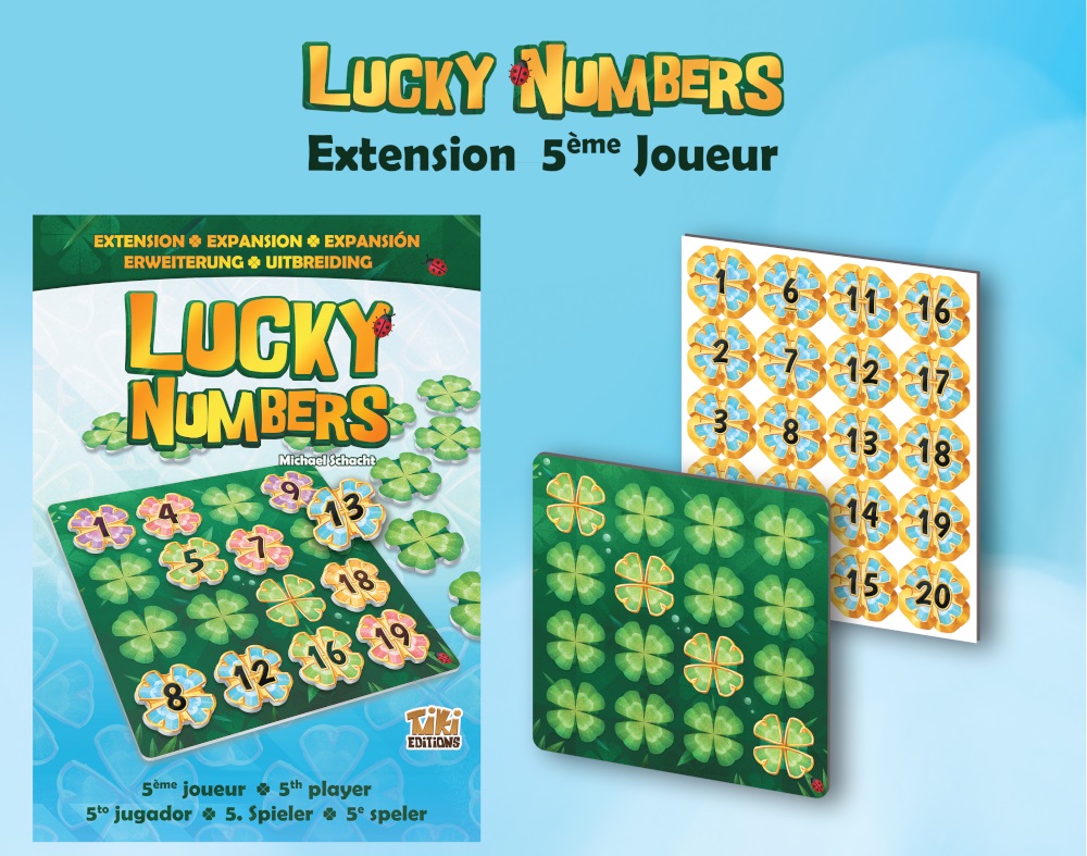 Lucky Numbers - Extension 5ième Joueur (ML) - LilloJEUX