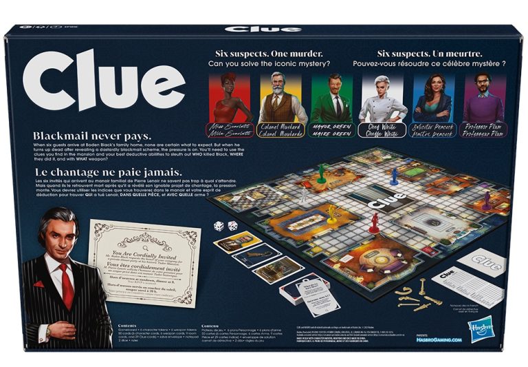 Clue - Le Jeu d'enquête classique (Nouvelle Version) - LilloJEUX
