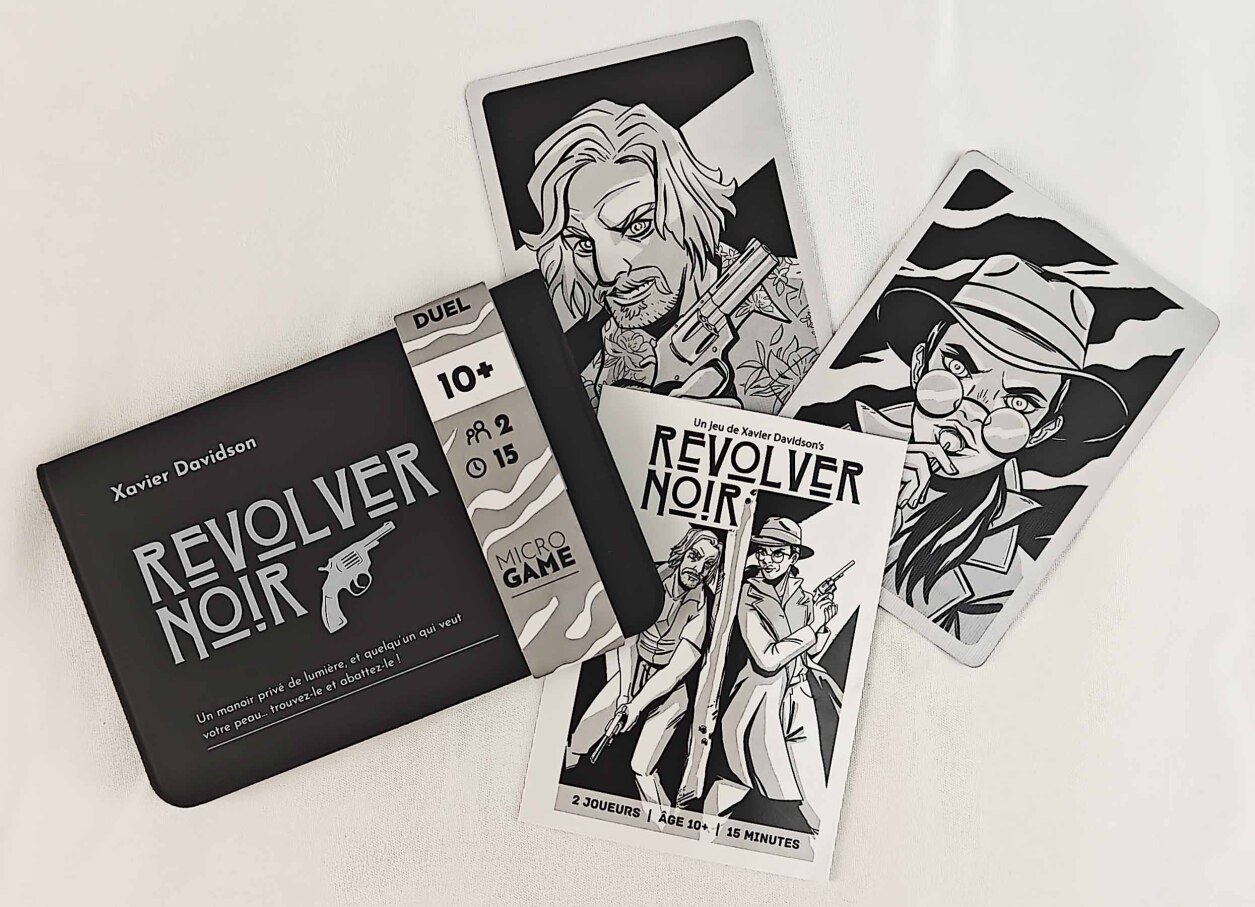 Microgame - Revolver Noir - LilloJEUX