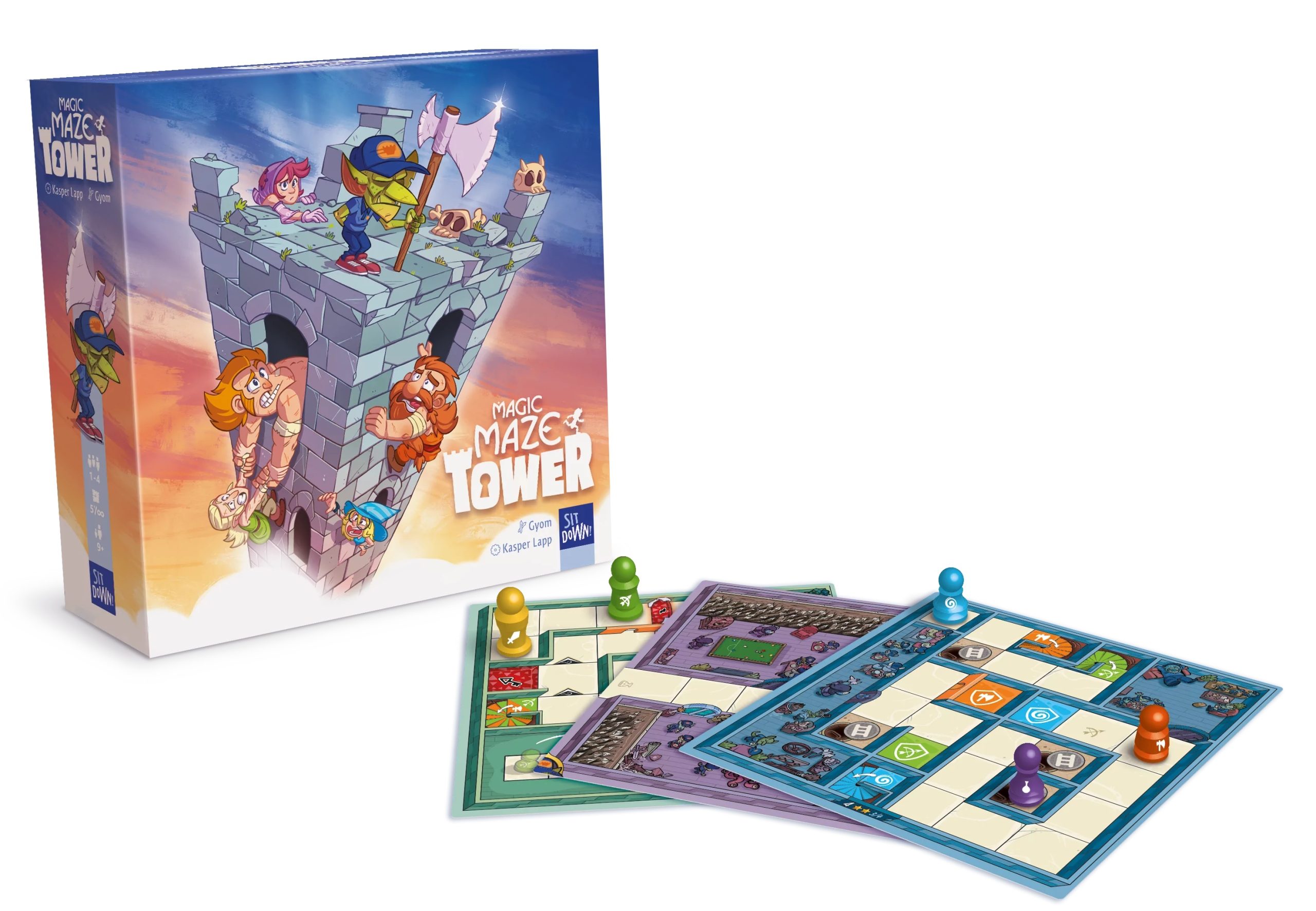 Magic Maze Tower (VF) - LilloJEUX - Boutique québécoise