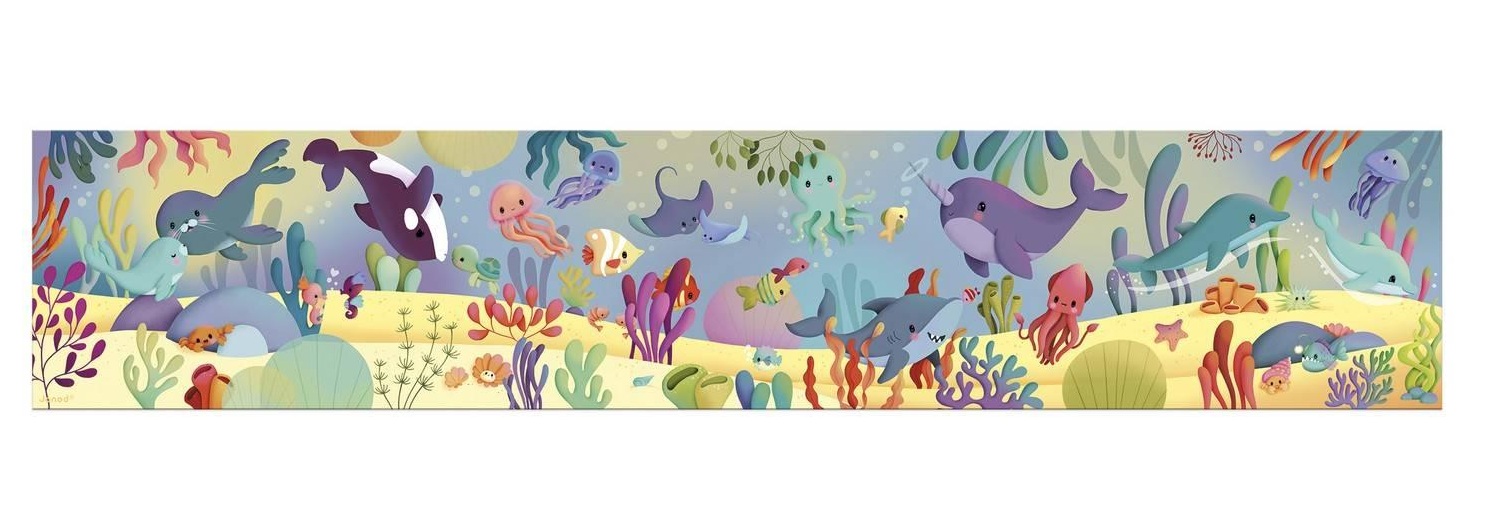 Frise - Les Animaux Marins (35 pièces) - Janod - LilloJEUX