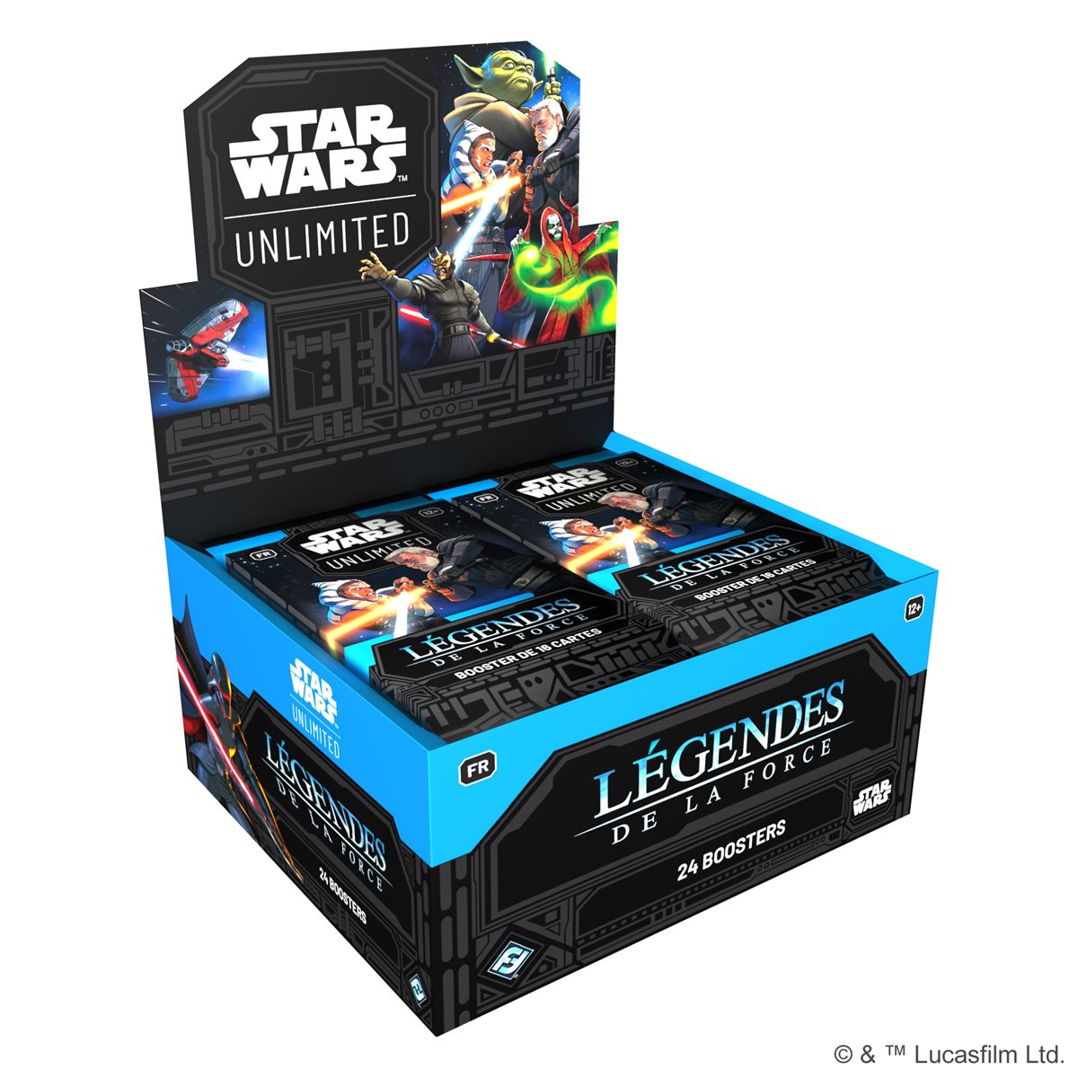 Star Wars: Unlimited - Légendes de la Force - Boîte scellée de 24 ...