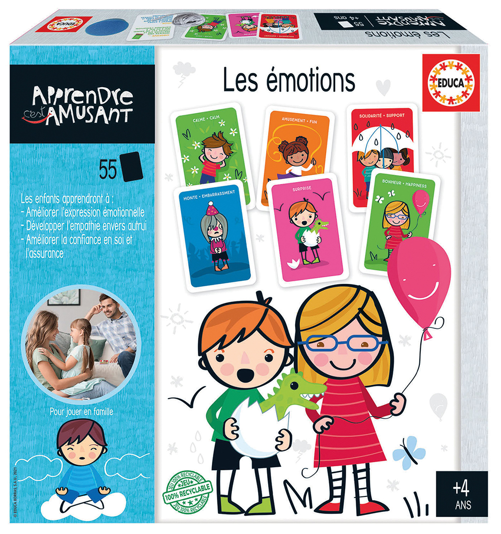 Apprendre c'est Amusant - Les Émotions - LilloJEUX