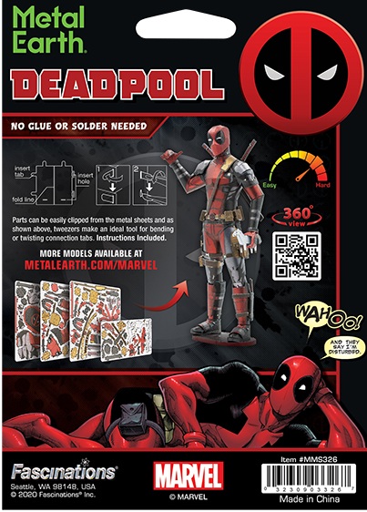Metal Earth - Marvel: Deadpool - LilloJEUX