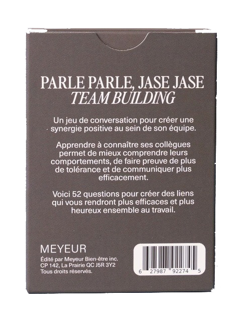 Parle Parle, Jase Jase - Team Building - LilloJEUX